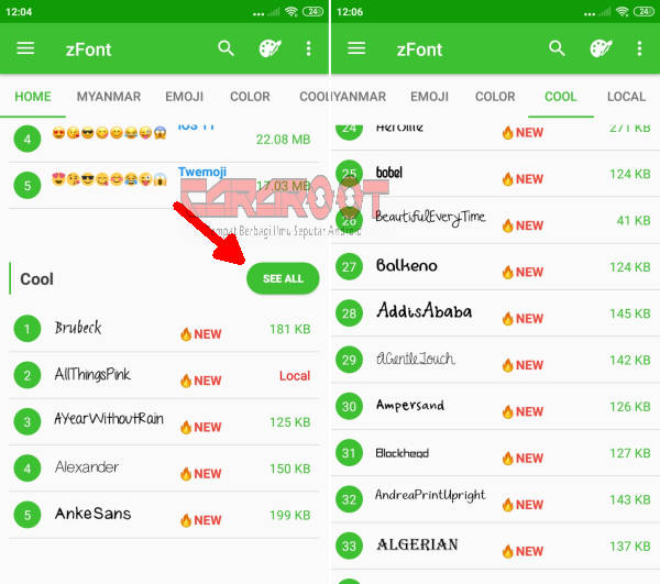 Cara Mengganti Font MIUI 11 Tanpa Atau Dengan Aplikasi | CaraRoot.com
