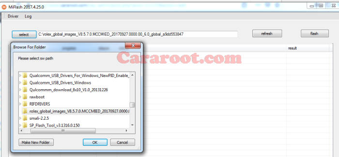 7 Langkah Flash Xiaomi Redmi 4A [Rolex] Lewat Fastboot Mode | CaraRoot.com